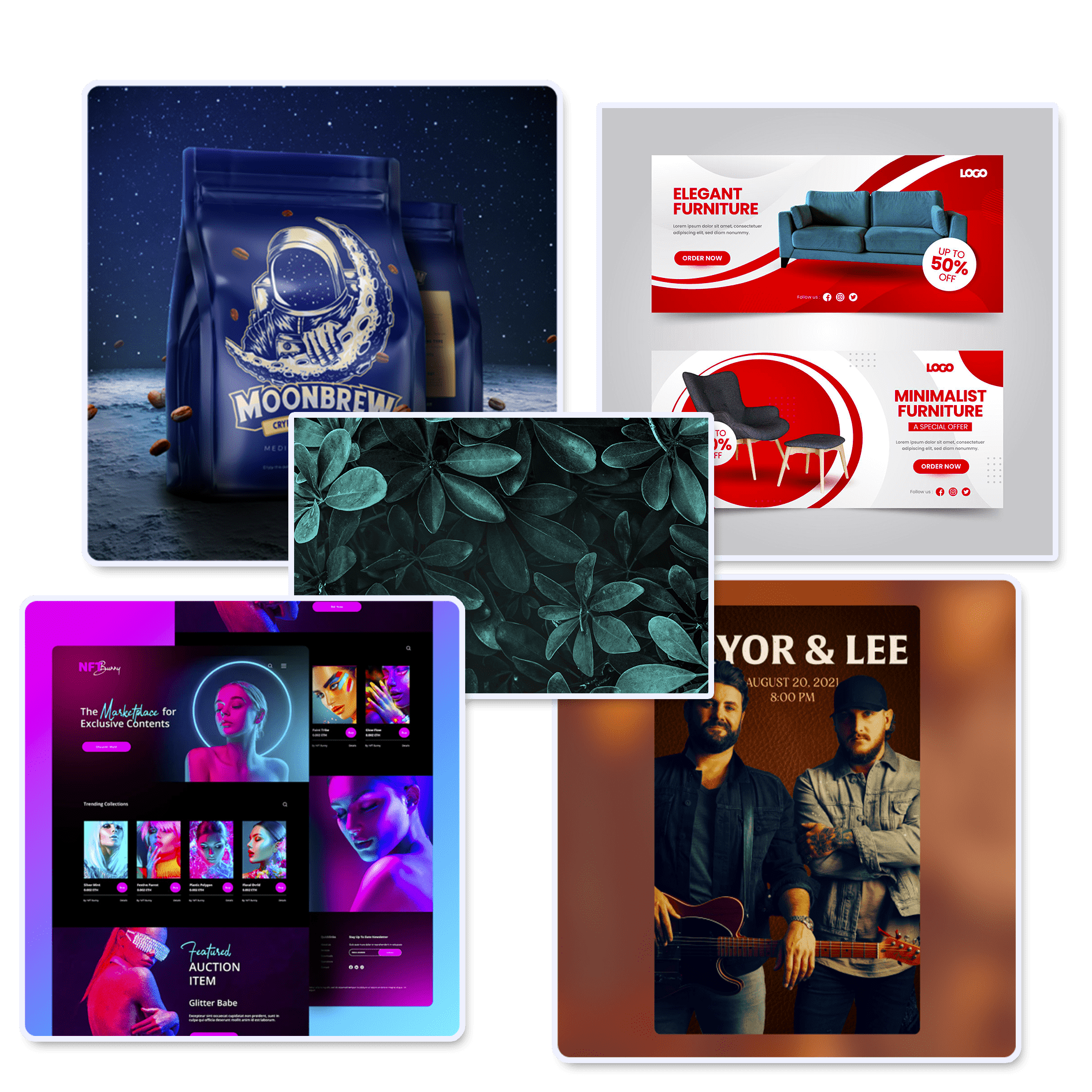 Creative Graphic design and Web Design Services - Empy Creative